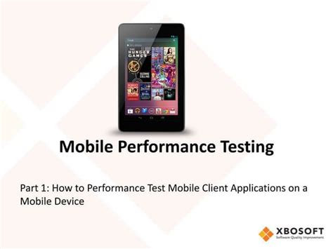 Mobile Device Client Application Performance Testing Pptx