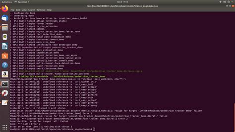 openvino r3 cmake error while using libcurl in pedestrian tracker