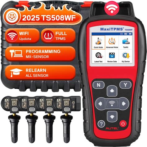 Autel Maxitpms Ts508wf Kit 2025 Wifi Ver Tpms Programming