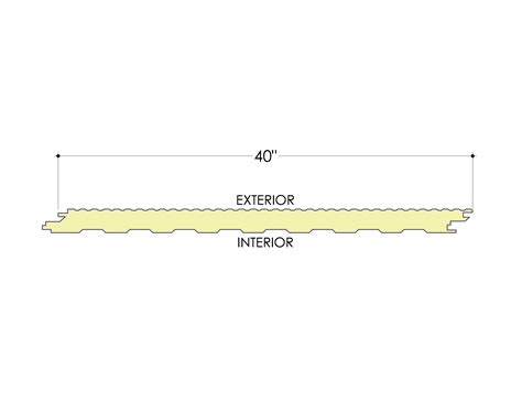 Ribbed Wall Panel Allied Insulated Panels