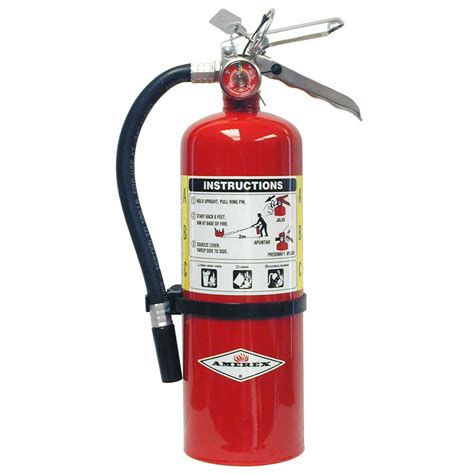 Amerex B402 5lb Abc Dry Chemical Class A B C Fire Extinguisher With
