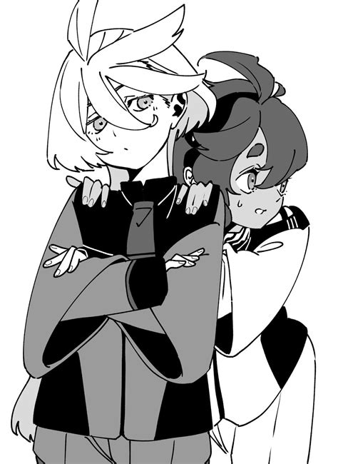 Suletta Mercury And Miorine Rembran Gundam And 1 More Drawn By Aoejump Danbooru