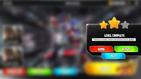 Robot Fighting Game Ui Design On Behance Robot Fighting Game Ui Design On Behance