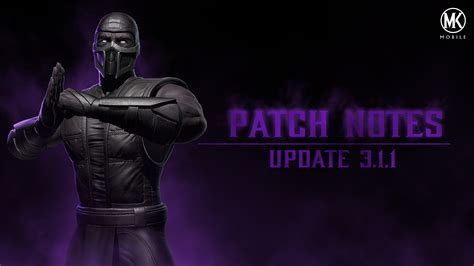 Mk Mobile Official Release Notes For Update 311 Mortal Kombat Games