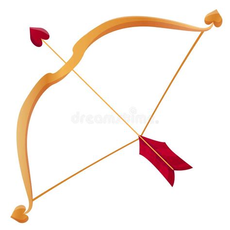 Golden Bow Arrow Stock Illustrations 1034 Golden Bow Arrow Stock