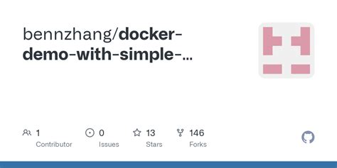 Github Bennzhang Docker Demo With Simple Python App