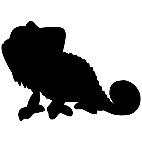 Pascal From Rapunzel Tangled Silhouette Vinyl Decal Black Red Silver White Mickey Disney