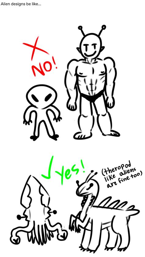 Alien Designs Be Like Aliens Know Your Meme