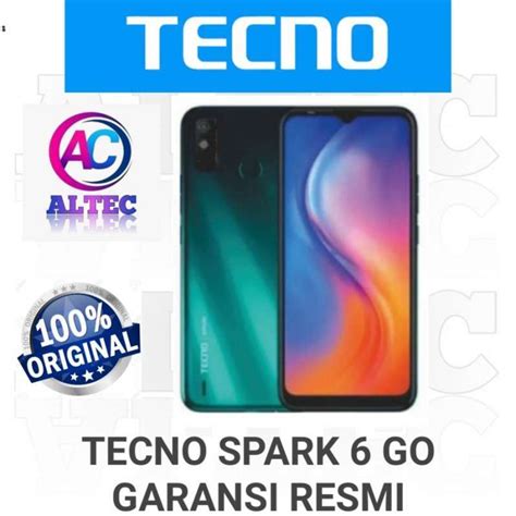 Jual Tecno Spark Go Ram Gb Rom Gb Garansi Resmi Ice Jadeite Di Seller Altec Cellular