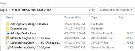 C Uwp App Fileloadexception Windowsruntime Only Occurs On Mobile