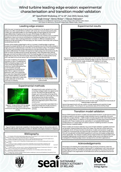 Pdf Wind Turbine Leading Edge Erosion Experimental Characterisation And Transition Model