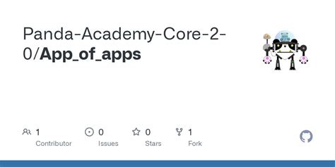 GitHub Panda Academy Core 2 0 App Of Apps