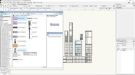 Custom Title Block Not Appearing In Import Title Block Tool Troubleshooting Vectorworks