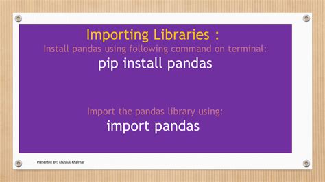 Data Preprocessing Using Pandas