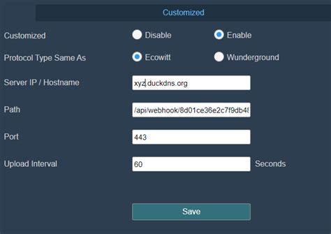 Ecowitt Weatherstation Integration For Home Assistant Configuration Home Assistant Community