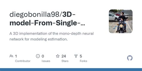 github diegobonilla98 3d model from single image a 3d implementation of the mono depth neural
