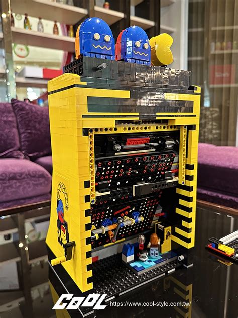 COOL開箱兒時的點點滴滴LEGO PAC MAM 小精靈復古街機重現 80 年代流連大型電動間的回憶 beanfun