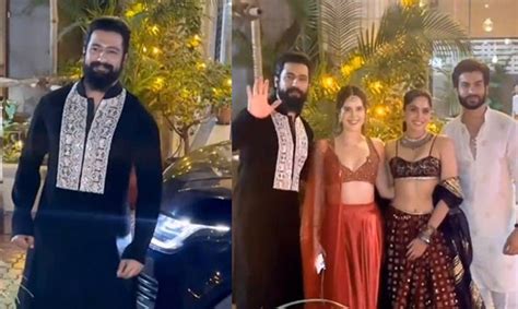Vicky Kaushal Attends Diwali Bash With Sister In Law Isabelle Kaif As Wife Katrina Gives It A