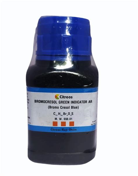 Bromocresol Green Indicator Ar 115 40 2 Bottle Of 100 Ml At ₹ 1549 Bottle In Surat