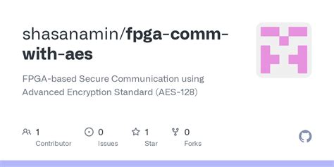 Github Shasanaminfpga Comm With Aes Fpga Based Secure Communication Using Advanced