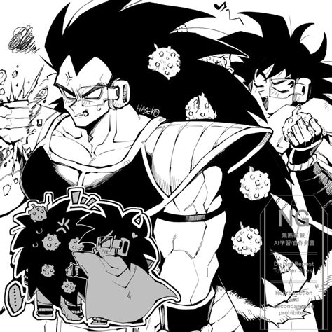 Raditz And Tullece Dragon Ball And More Drawn By Haseko Danbooru