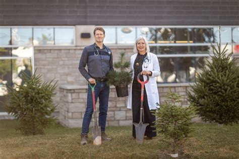 Province Wide Tree Planting Project Takes Root At HHS Hamilton Health