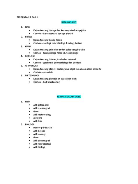 Science Form 1 Chapter 1 Pdf