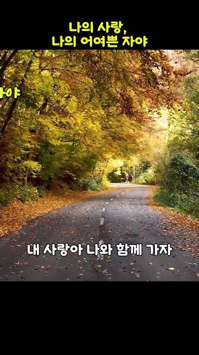 나의 사랑 나의 어여쁜 자야 전체영상보기 Youtube