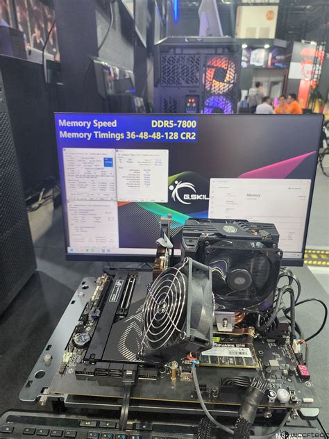 G Skill Demos CAMM2 DDR5 7800 Ripjaws Memory With 48 GB Capacity CL36