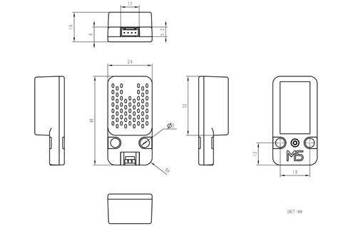 M5stack Sam2695 Midi Synthesizer Unit Makerflint