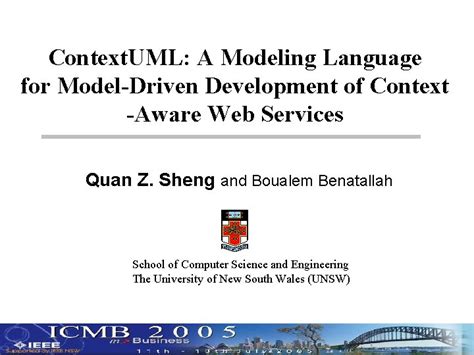 Context Uml A Modeling Language For Modeldriven Development