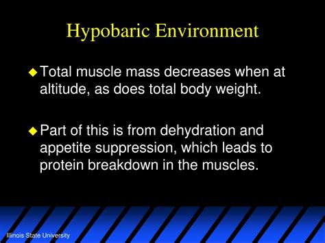 Ppt Exercise In Hypobaric Hyperbaric And Microgravity Environments Powerpoint Presentation