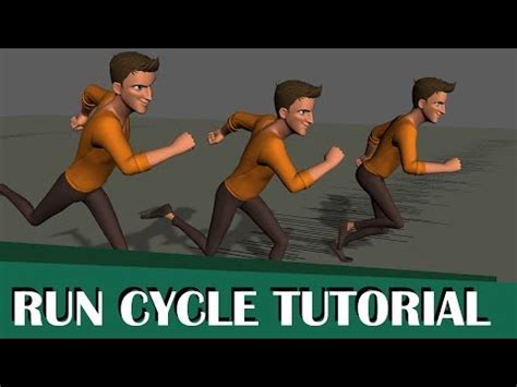 Full Run Cycle Tutorial Using Maya By Alessandro Camporota 3D Animation