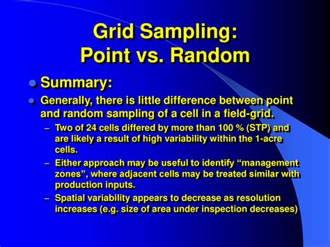 Zone Sampling Vs Grid Sampling At Joan Leet Blog