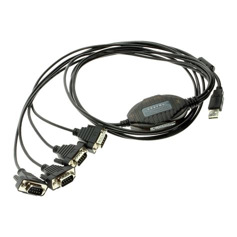 4 Port Usb Db 9 Serial Adapter Solution Coolgear