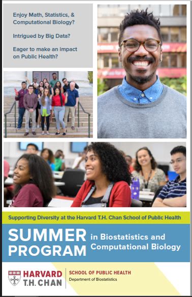 apply now for the summer program in biostatistics and computational