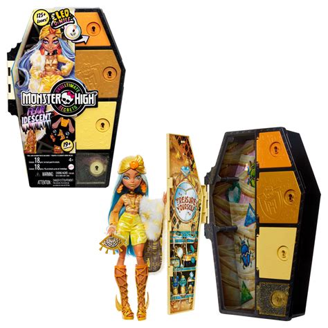 Boneca Articulada Com Acessórios Monster High Cleo Skulltimate Secrets Mattel Ri Happy