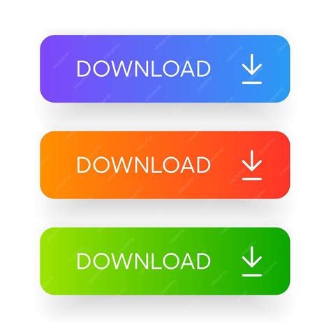 Premium Vector 3d Download Button Hand Cursor Save Cloud Icon Hand