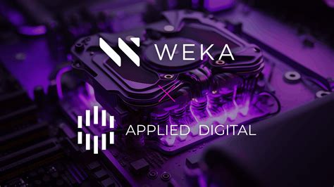 Weka Partners With Applied Digital To Supercharge Its Gpu Cloud For Generative Ai Customers Weka