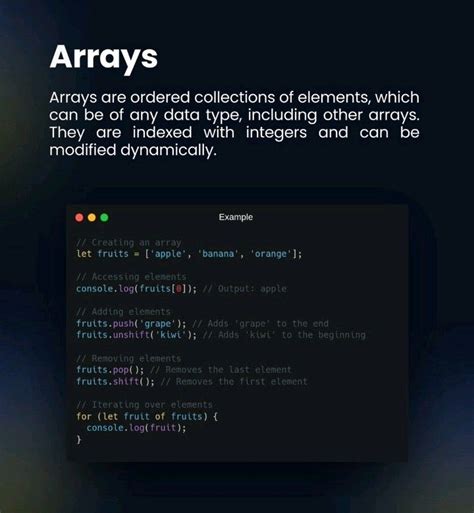 Jsds 3 How Arrays Are Used By Developers Toluwalase Oladokun Posted On The Topic Linkedin