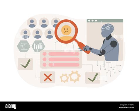 Ai Backed Proactive Issue Resolution Abstract Concept Vector Illustration Stock Vector Image