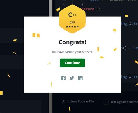 Aditya Keshari On Linkedin Cplusplus Hackerrank Problemsolving