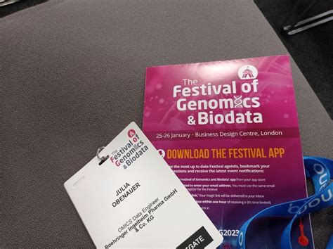 Julia Obenauer On Linkedin Genomics Transcriptomics Multiomics Datasharing Fog2023