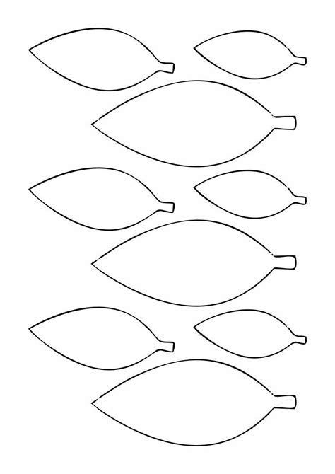 Macrame Leaf Template Printable