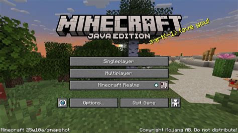 Minecraft Snapshot 25w10a Patch Notes New Menu Panorama TntExplodes Game Rule And More