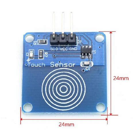 雕爷学编程Arduino动手做 触摸开关模块 行者花雕 博客园