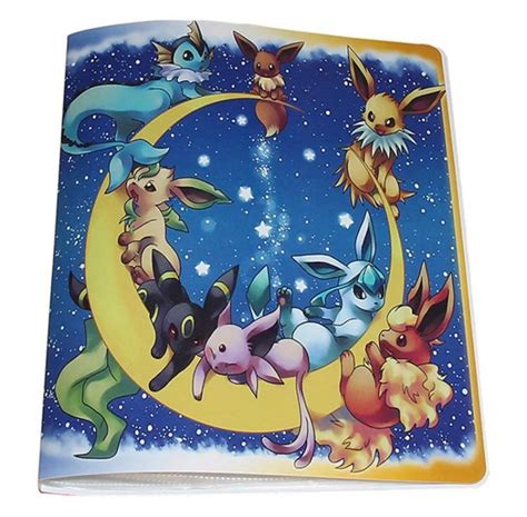 Pokemon Binder For Cards Eevee At Amelie Woolley Blog