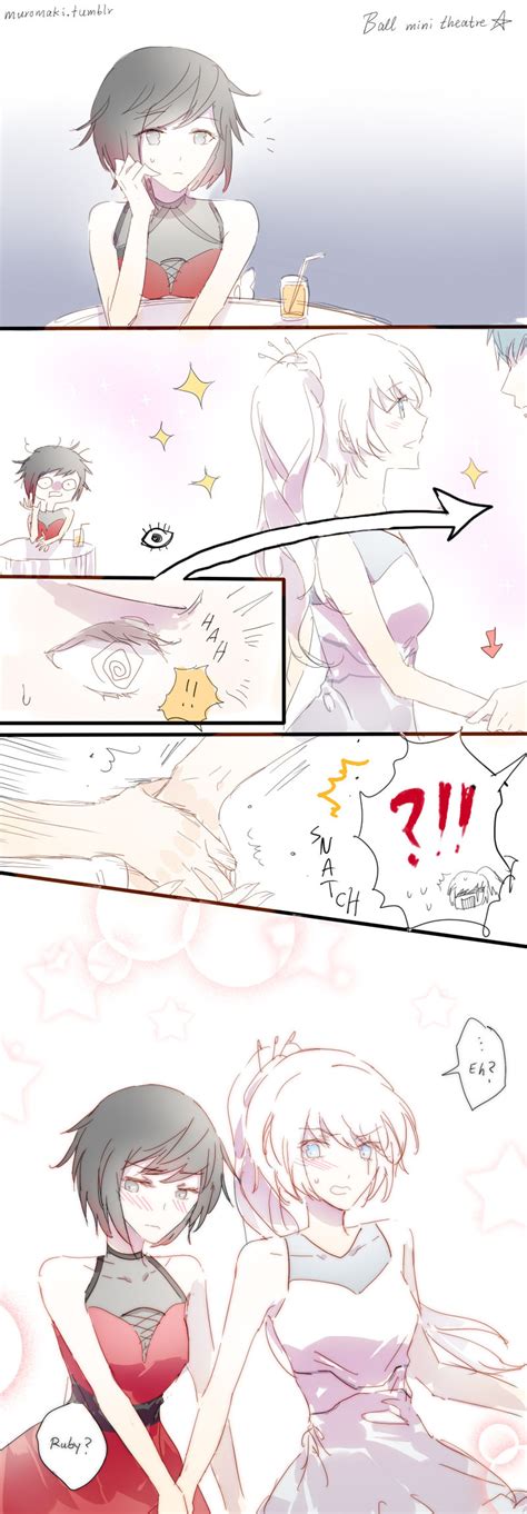 Ruby Rose Weiss Schnee And Neptune Vasilias Rwby Drawn By Muromaki