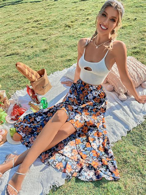 Badu Bg Дамска дълга пола Винтидж Нестандартни парти поли с леопардов принт Елегантна модна