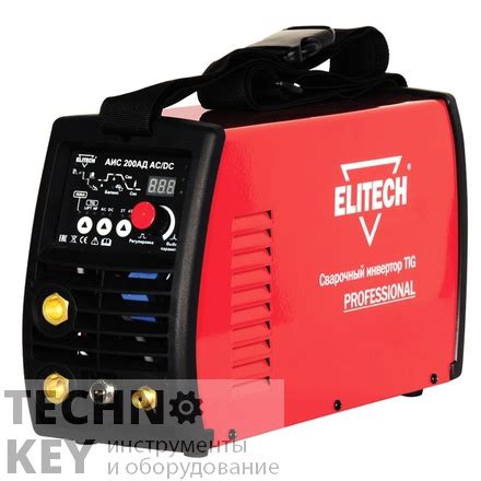 Аргоннодуговой сварочный аппарат ELITECH АИС-200-АД AC/DC сварка TIG ...